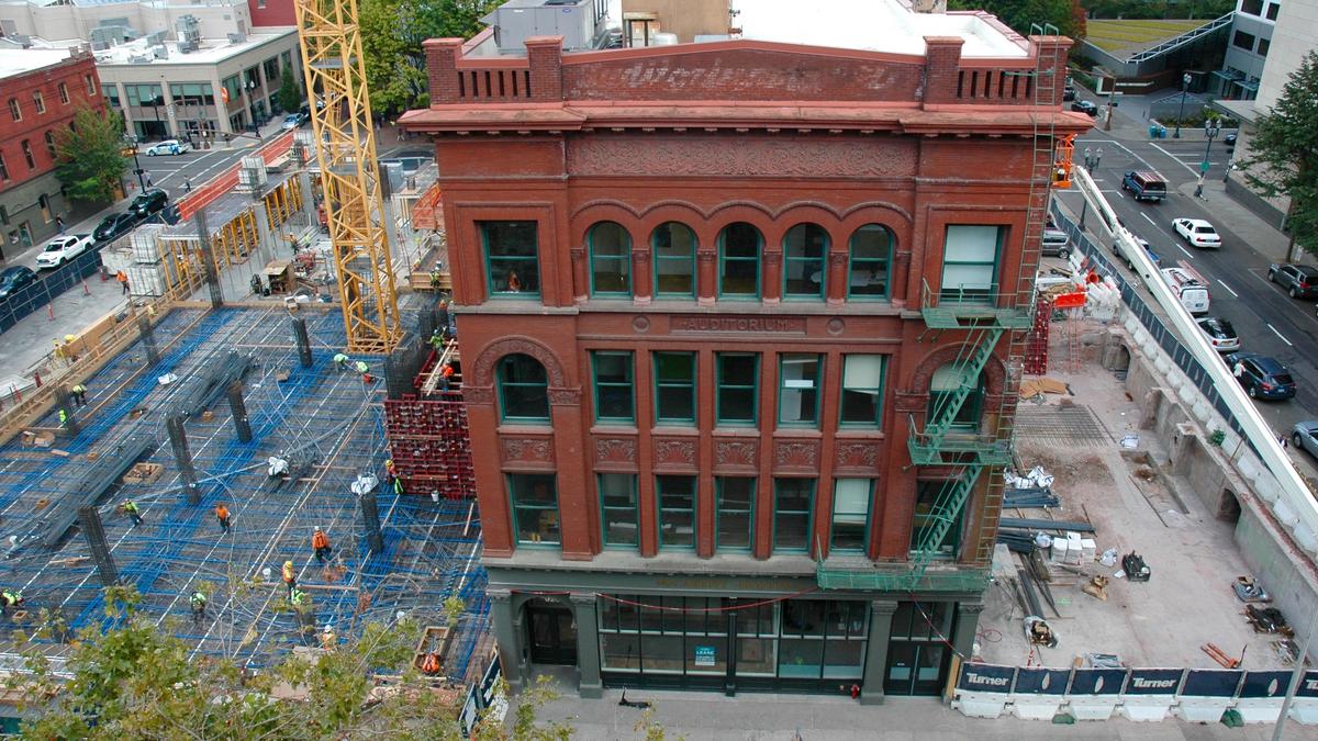 Auditorium Building becomes historic holdout in downtown Portland ...