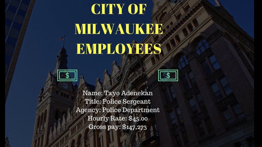 Search the payroll database of city of Milwaukee employees - Milwaukee ...