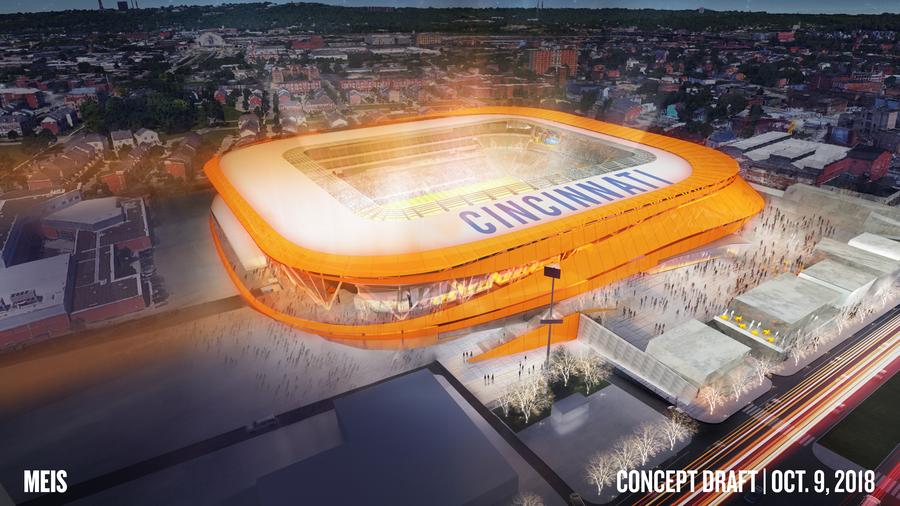FC Cincinnati updates stadium plan - Cincinnati Business Courier