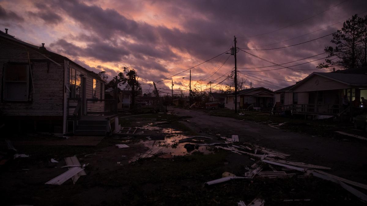 Hurricane Michael leaves swath of destruction in Florida (Photos ...
