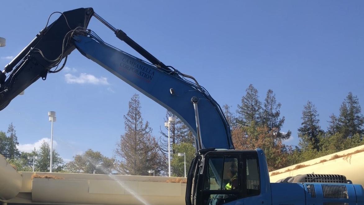 Sand Hill starts demolishing Vallco Mall near Apple Park while mulling ...
