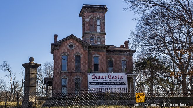 City boards up historic Sauer Castle in Kansas City, Kansas - Kansas ...