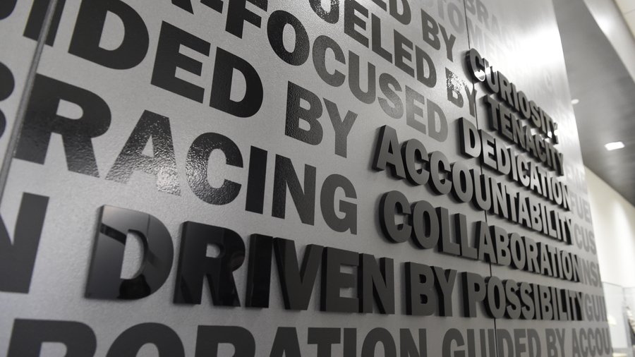 DBJ Offices: Tour the warm, connected world that is Gates Corp.'s new ...