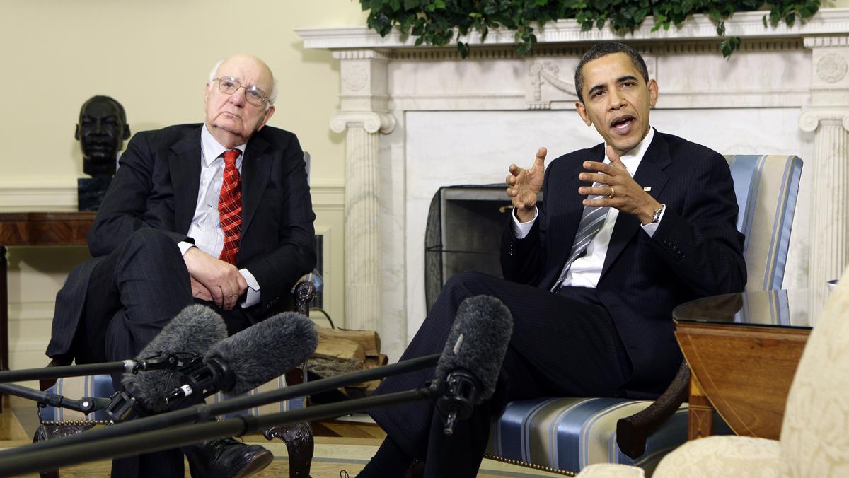 Former Federal Reserve Chairman Paul Volcker, at 91, discusses his new ...