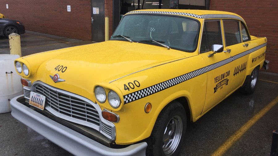 Yellow Cab vintage cab