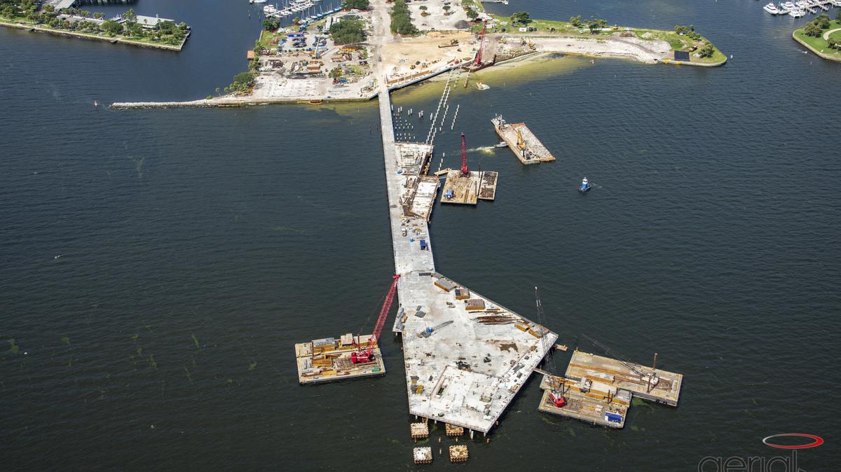 St. Pete Pier construction update - Tampa Bay Business Journal