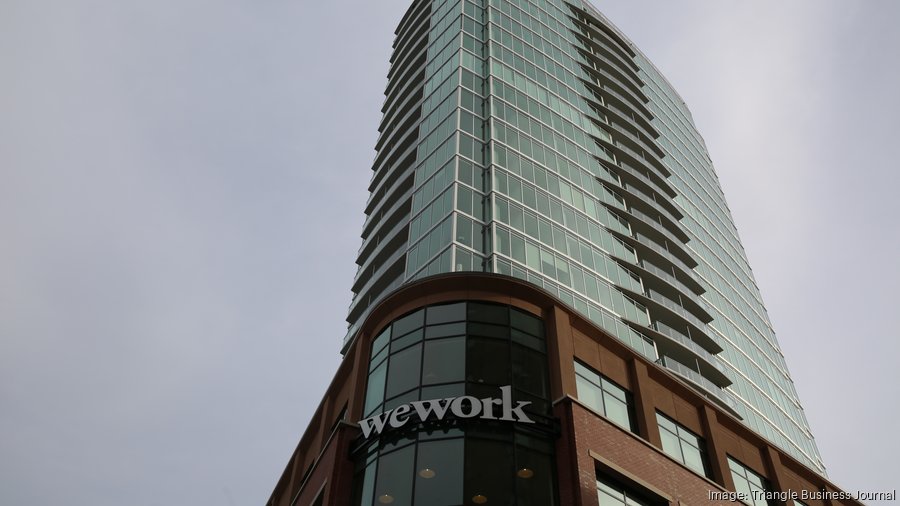 Look inside WeWork’s first Triangle space at Durham's One City Center ...