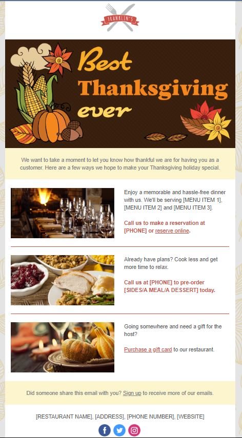 Get your emails ready for the holidays with these 10 email templates ...