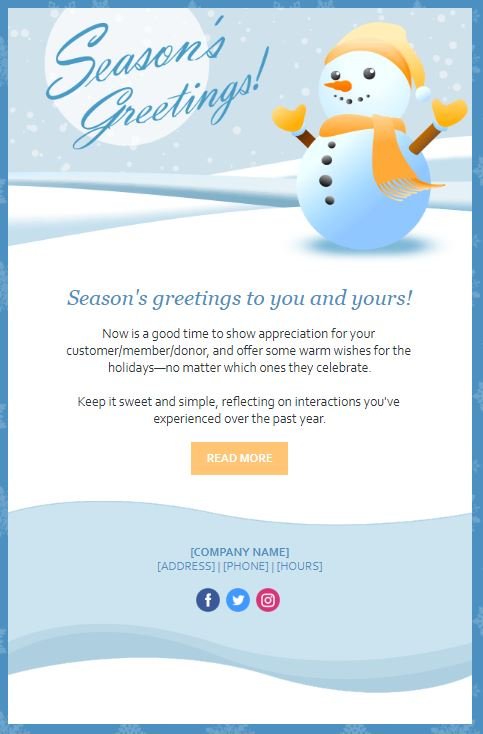 Get your emails ready for the holidays with these 10 email templates ...