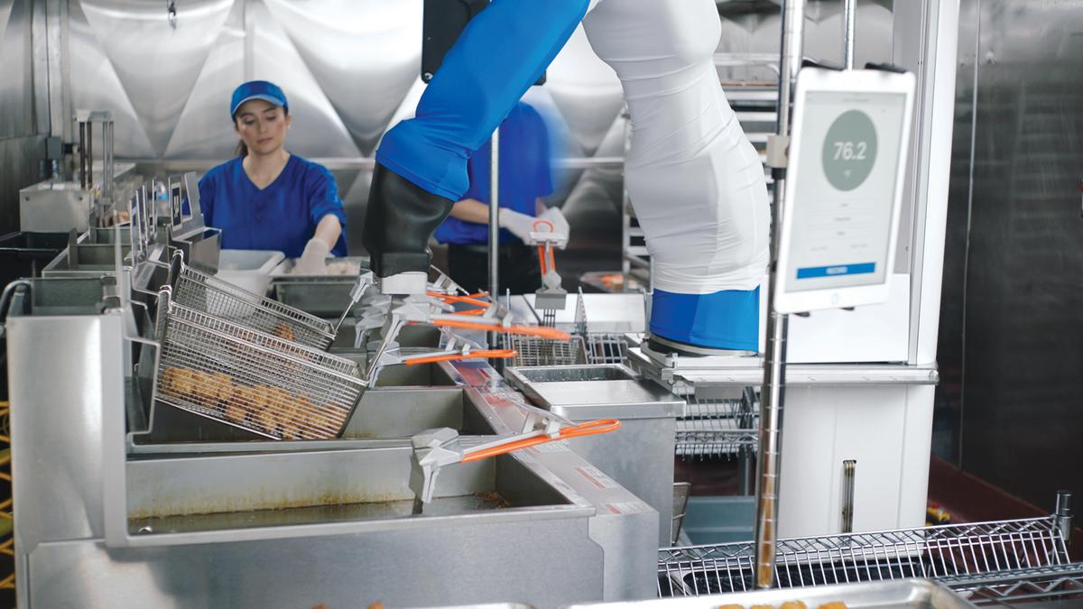 Robot chef Flippy cut costs for Levy Restaurants - Chicago Business Journal