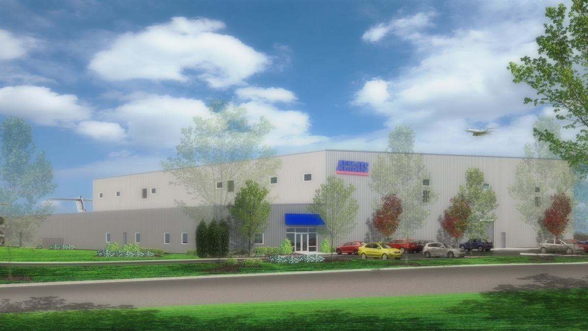 AVMATS files plans for new hangar at Spirit of St. Louis Airport in ...