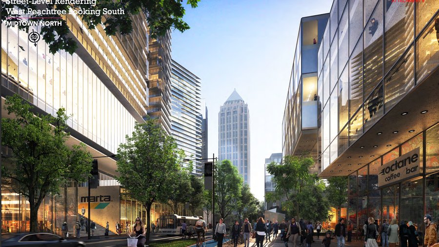 How Amazon could have changed the Atlanta skyline (Renderings ...