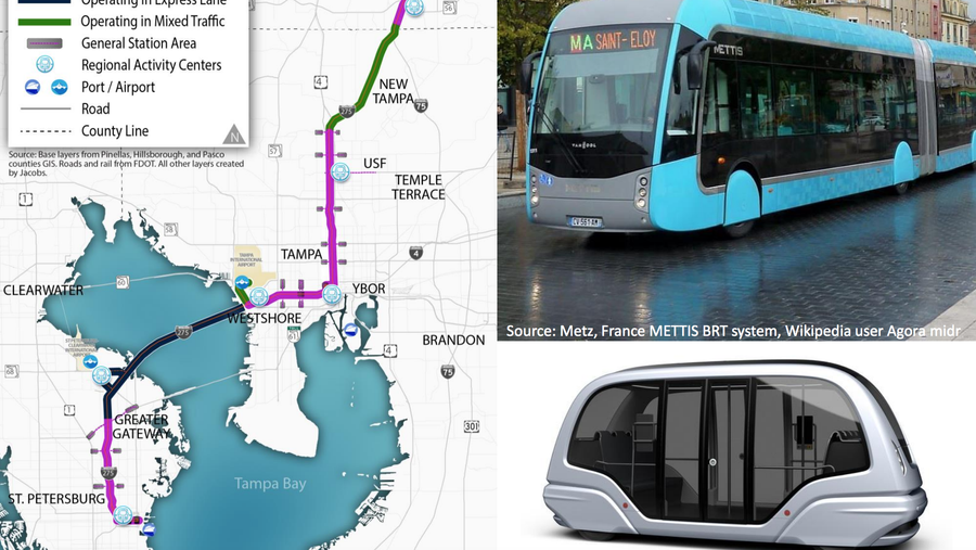 Tampa Bay area transportation agencies work to get BRT moving ...