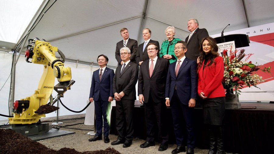 Mazda Toyota Manufacturing USA breaks ground on $1.6 billion plant in ...