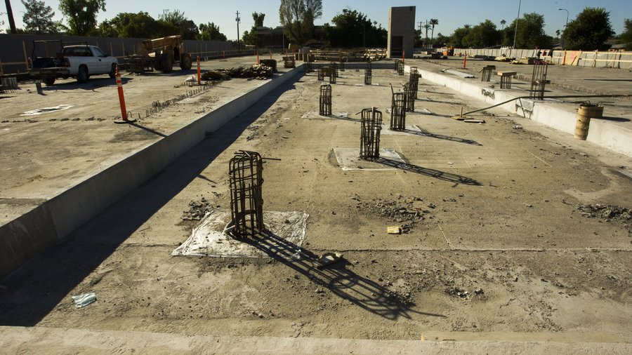 First look: Construction progresses on new Helios campus - Phoenix ...