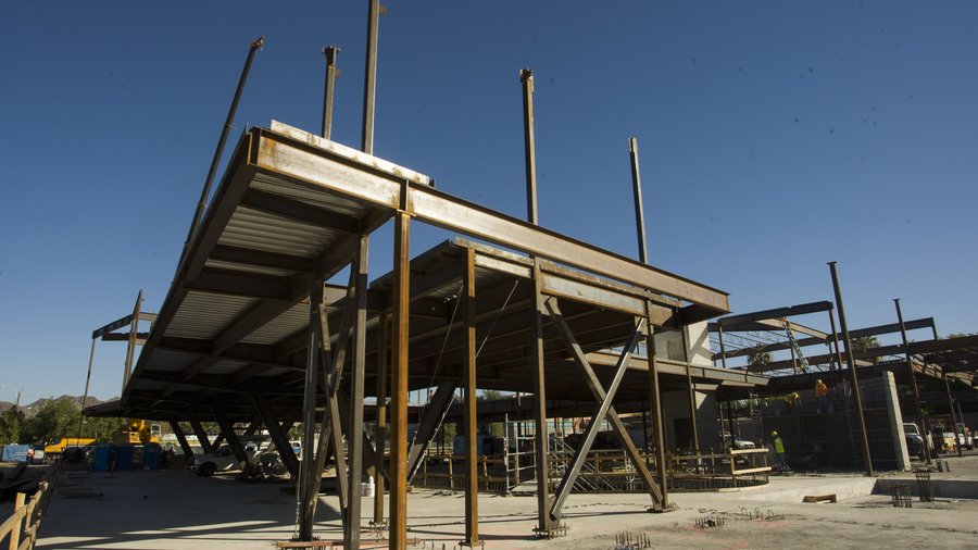 First look: Construction progresses on new Helios campus - Phoenix ...