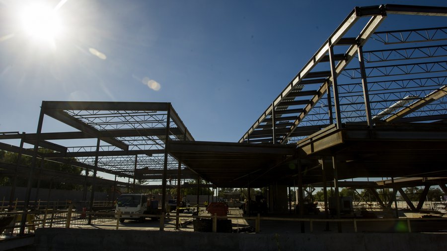 First look: Construction progresses on new Helios campus - Phoenix ...