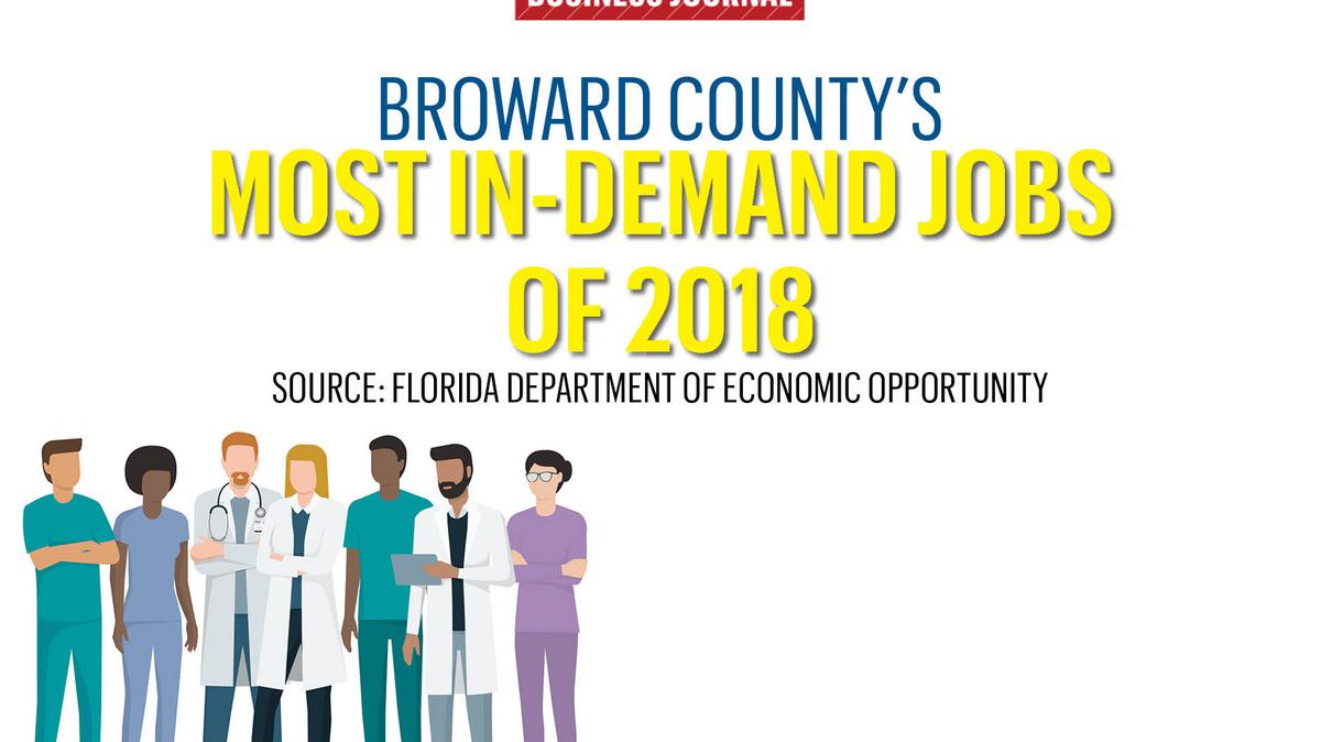 Most in-demand jobs of 2018 in Broward (Slideshow) - South Florida ...