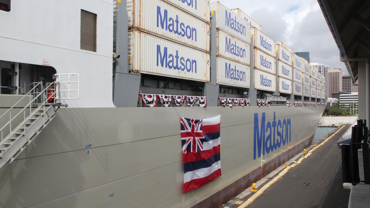 Inside Matson's Daniel K. Inouye, the largest containership ever built ...