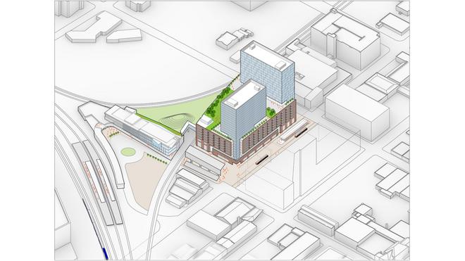 Here's when GoTriangle's new bus station, tower in downtown Raleigh ...