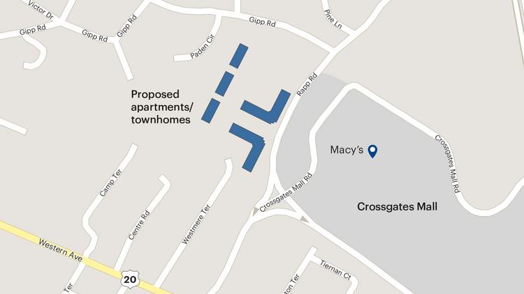 Crossgates Mall wants to build apartments, townhouses - Albany Business ...