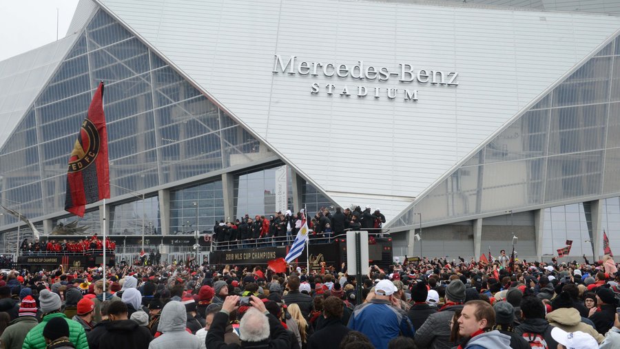 Atlanta United celebrates Major League Soccer championship with parade ...
