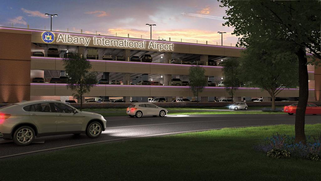 Albany Airport Parking Garage