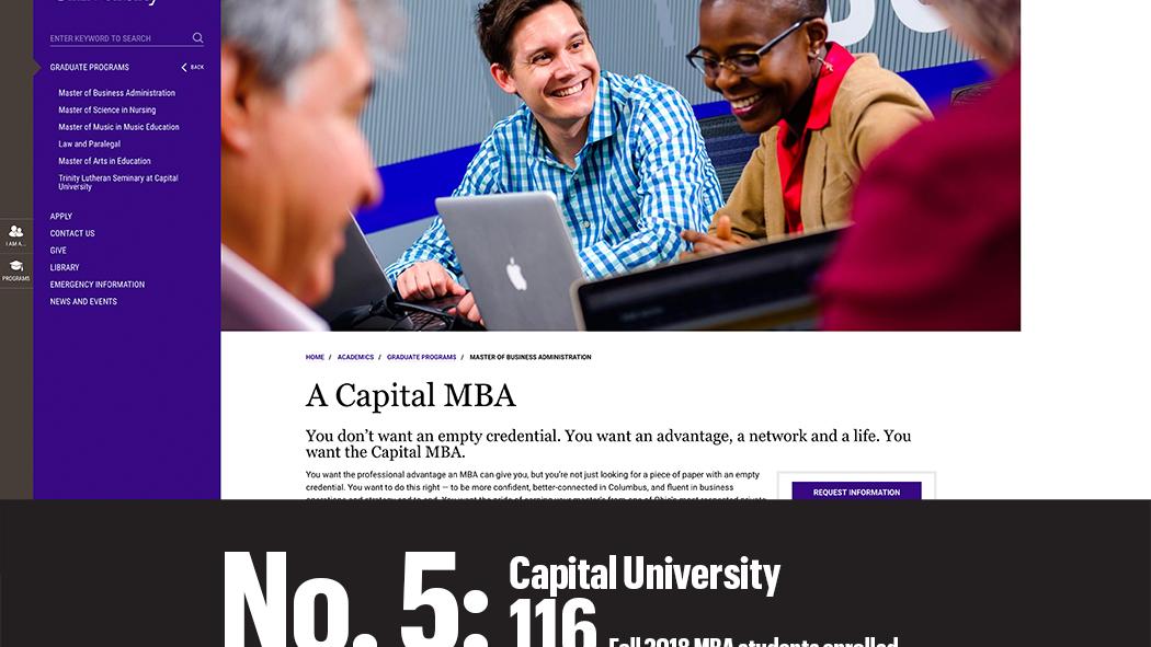 Lergest Central Ohio MBA programs - Columbus Business First