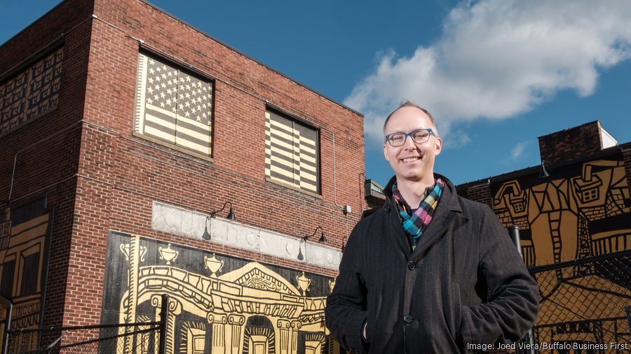 Aaron Ott helps bring art to Buffalo's masses - Buffalo Business First