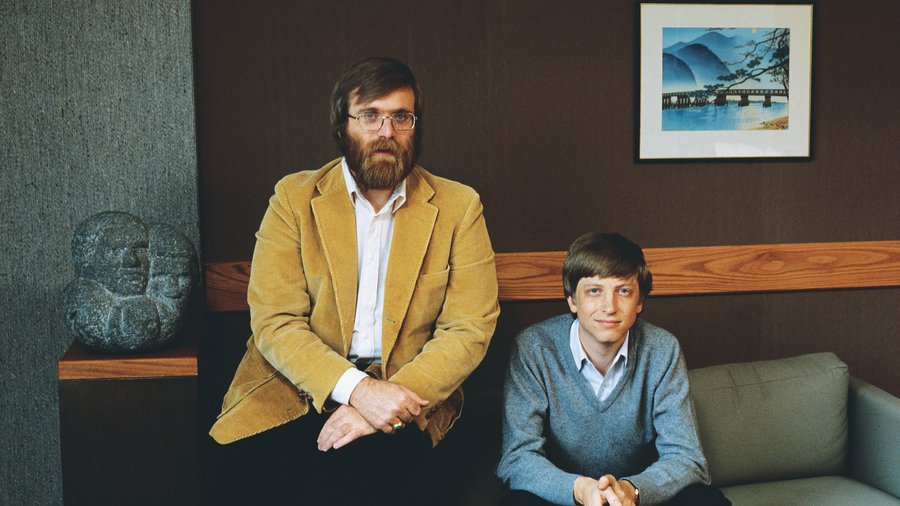 Paul Allen and Bill Gates- 1984