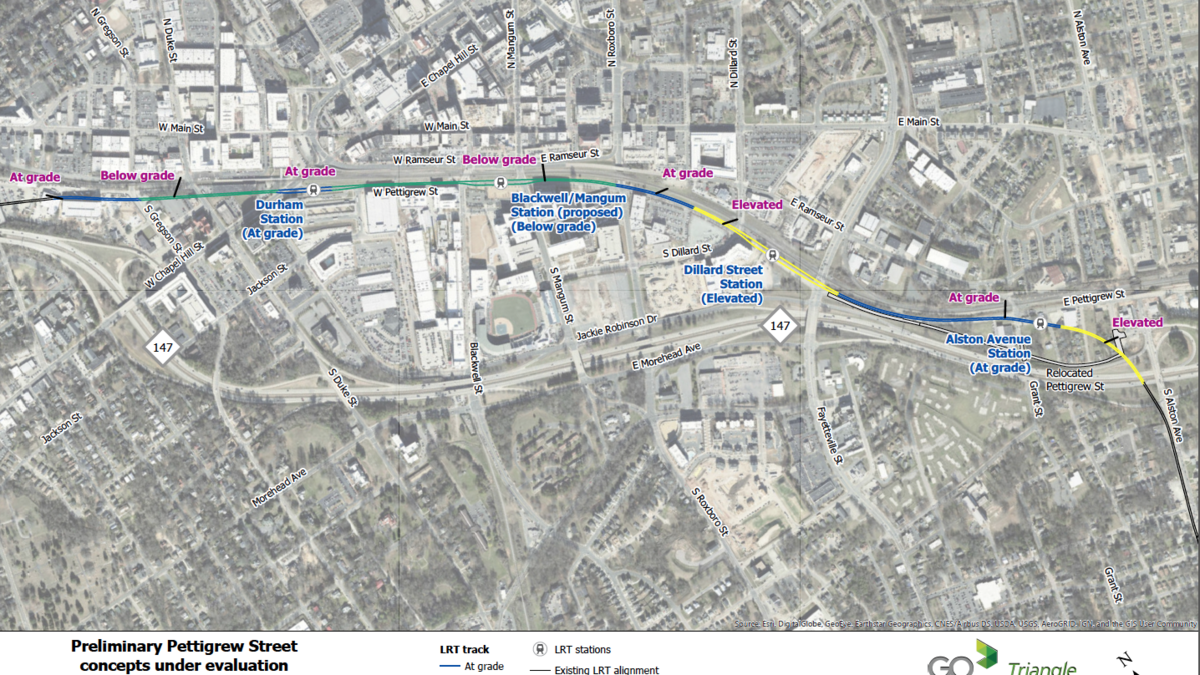 Documents detail downtown Durham light rail tunnel's hefty price tag ...