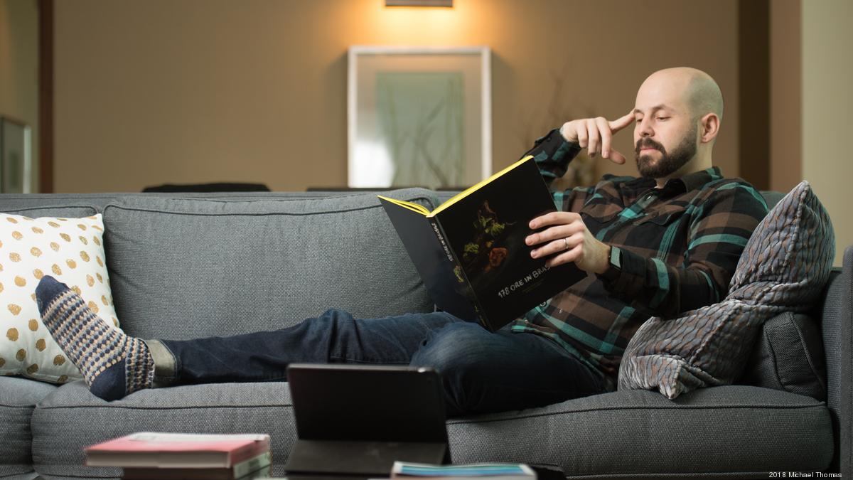 Gerard Craft unwinds with a cookbook in his lap - St. Louis Business ...