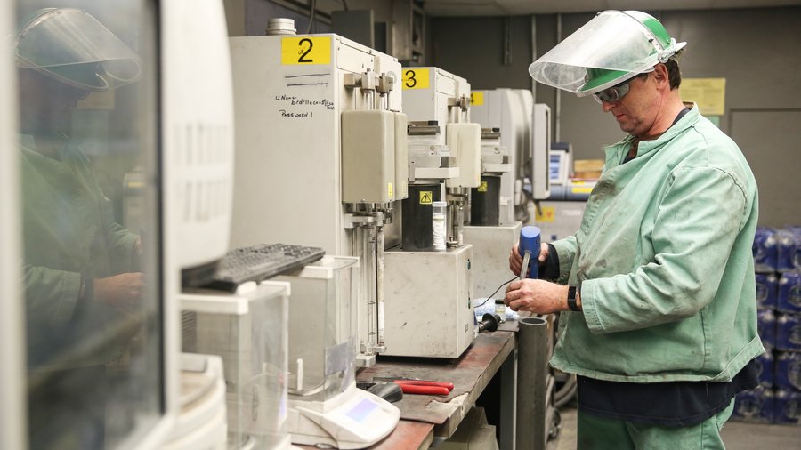 Photos inside Nucor steel plant in Darlington, South Carolina ...
