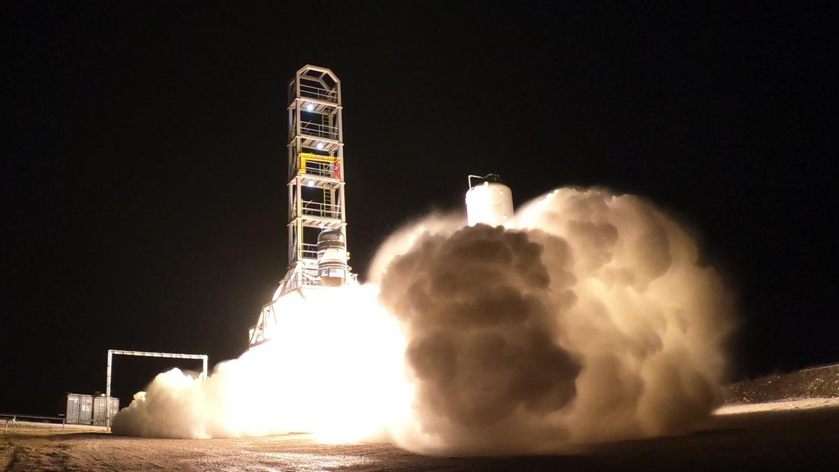 Watch Firefly test fire its Alpha rocket - Austin Business Journal