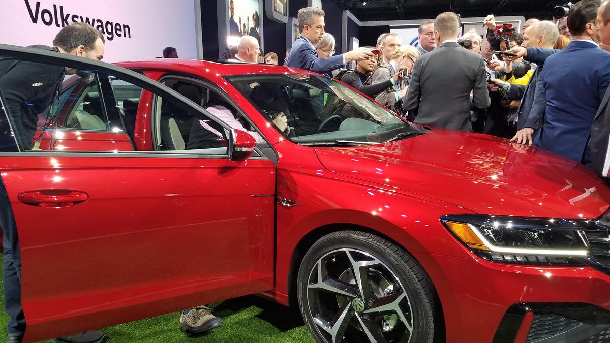 In an age of SUVs and trucks, Volkswagen unveils newest Passat at ...