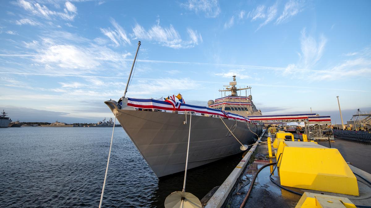 Lockheed littoral combat ship commissioned by U.S. Navy - Washington ...
