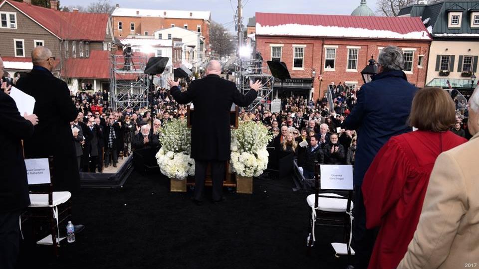 Maryland Gov. Larry Hogan hosts inaugural gala - Baltimore Business Journal