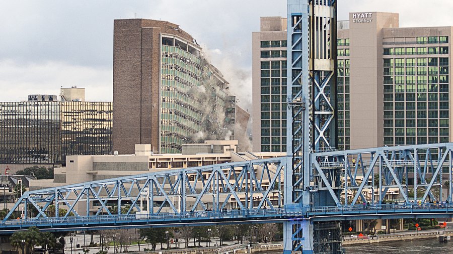Photos: City Hall Annex makes way for downtown's future - Jacksonville ...