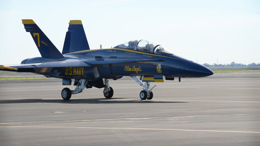 U.S. Navy Blue Angels visit Mather Airport - Sacramento Business Journal