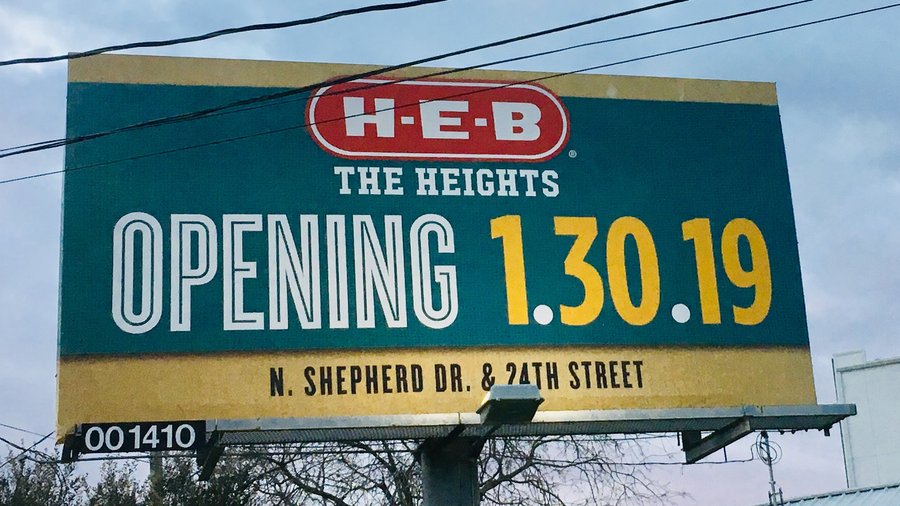 H-E-B to open Houston Heights grocery store Jan. 30 - Houston Business ...