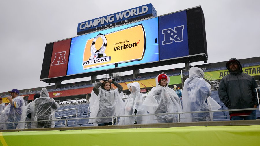 2019 NFL Pro Bowl powers through the rain in Orlando - Orlando Business ...