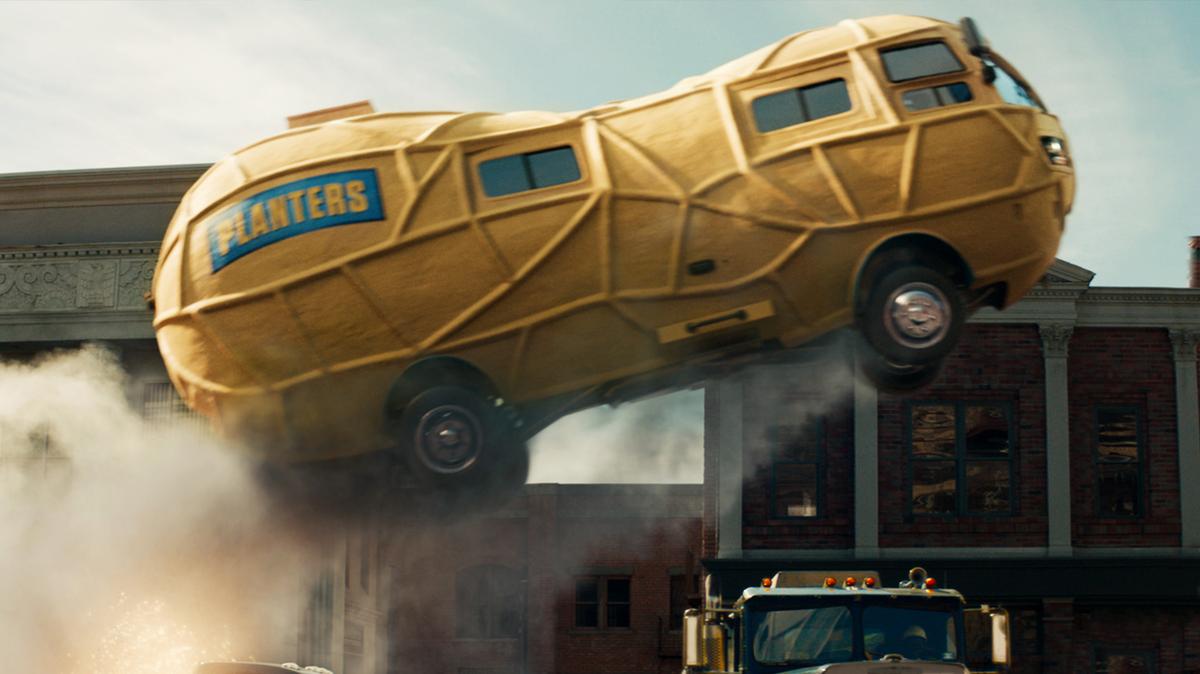 Mr. Peanut transformed into racing fiend for Super Bowl - New York ...