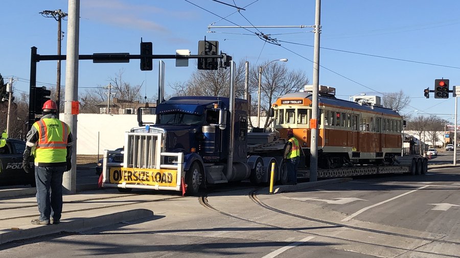 Third Loop Trolley car delivered - St. Louis Business Journal