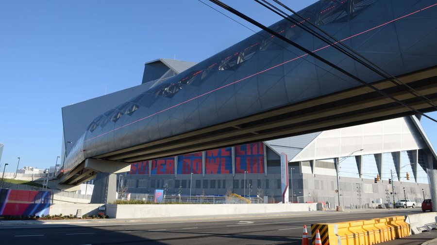 $20+ million pedestrian bridge to Mercedes-Benz Stadium to be closed ...