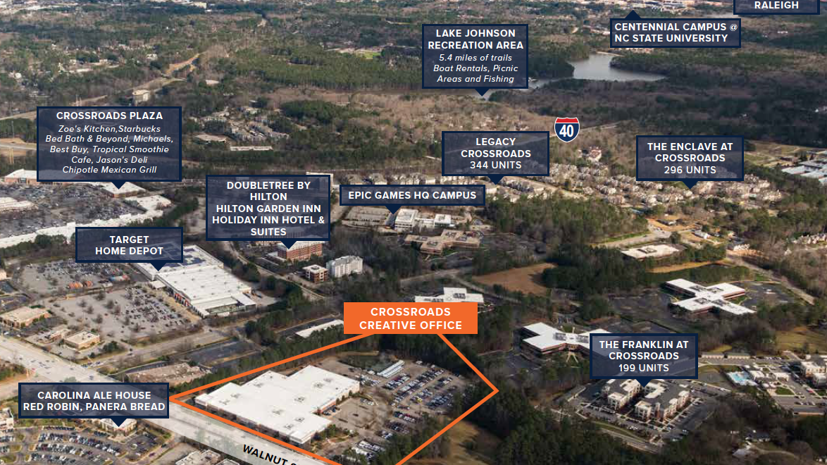 Auto showroom to creative office space in Cary? Dominion wants to try ...