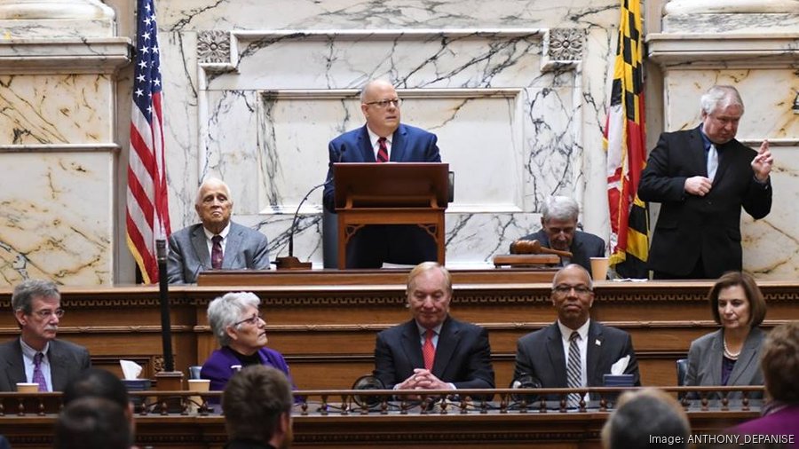 Maryland Gov Hogan Delivers State Of The State As Speculation Of