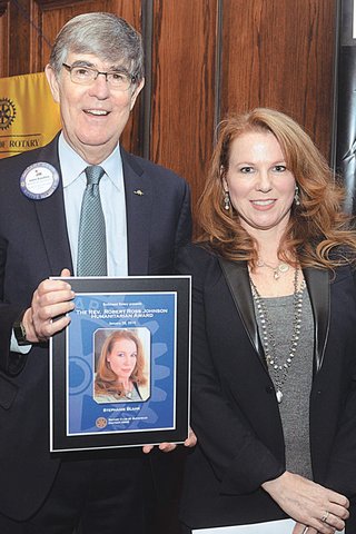 Stephanie Blank wins humanitarian award (Photos) - Atlanta Business ...
