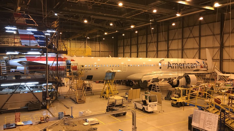 American Airlines debuts Airbus A321neo aircraft - Charlotte Business ...