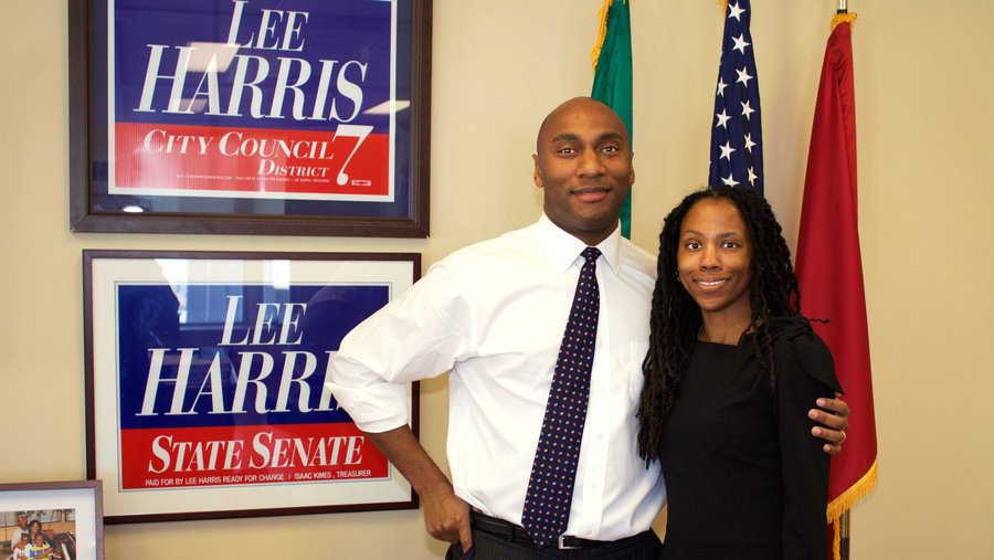 Shelby County Mayor Lee Harris and the U of M's Alena Allen - Memphis ...