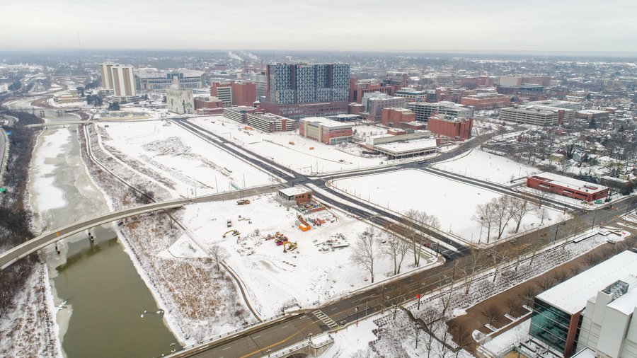 Ohio State Cannon Drive relocation phase one is almost complete ...